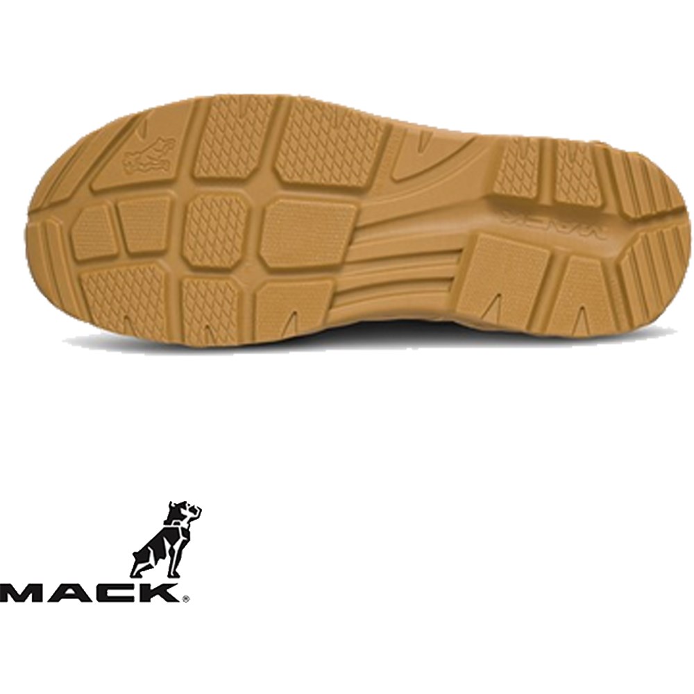 MACK FORCE SAFETY BOOT HNY 10 ZIP SIDED TORQUE RANGE HONEY SIZE: MEN 10 ...
