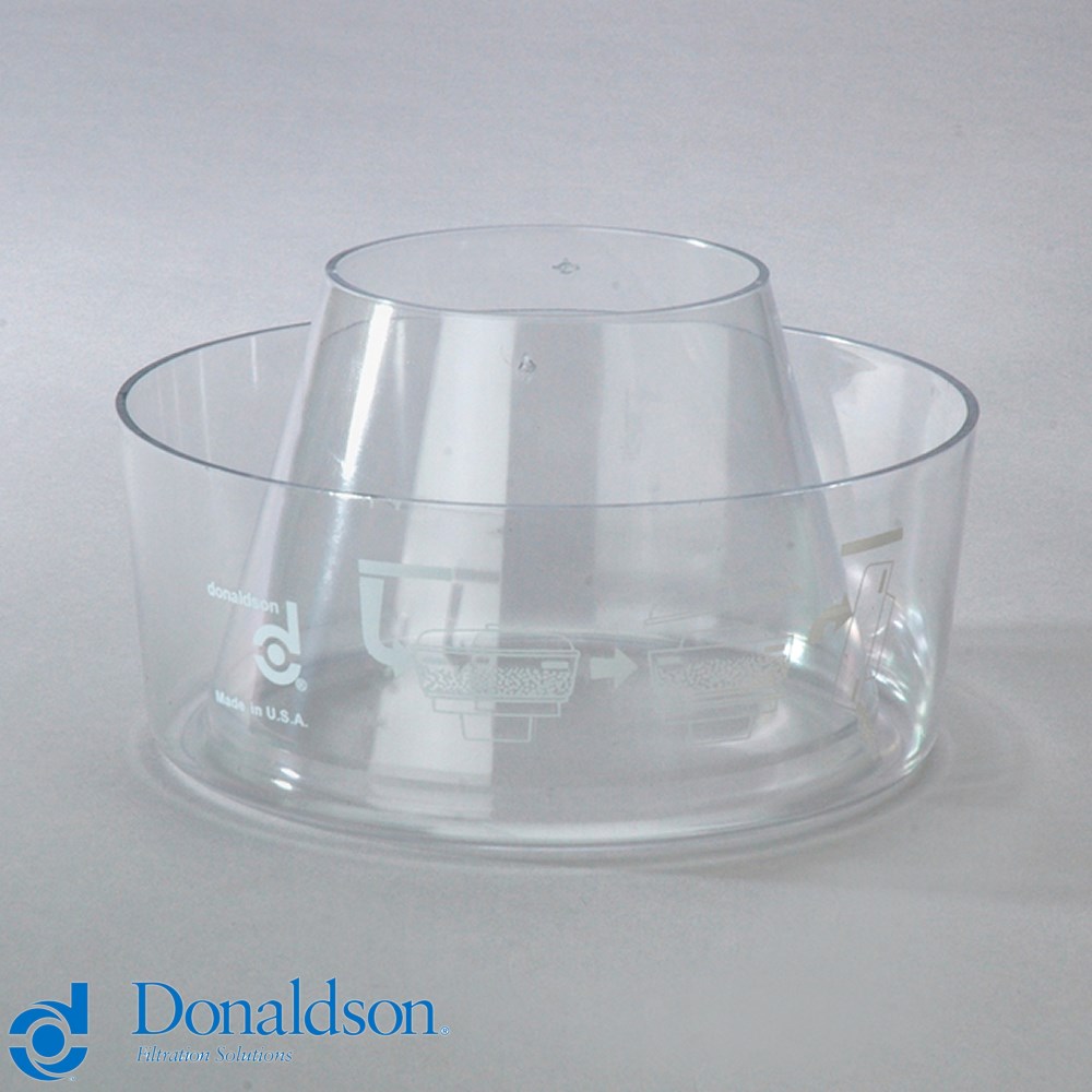 DONALDSON PRECLEANER BOWL 3" FULL VIEW - Collier & Miller