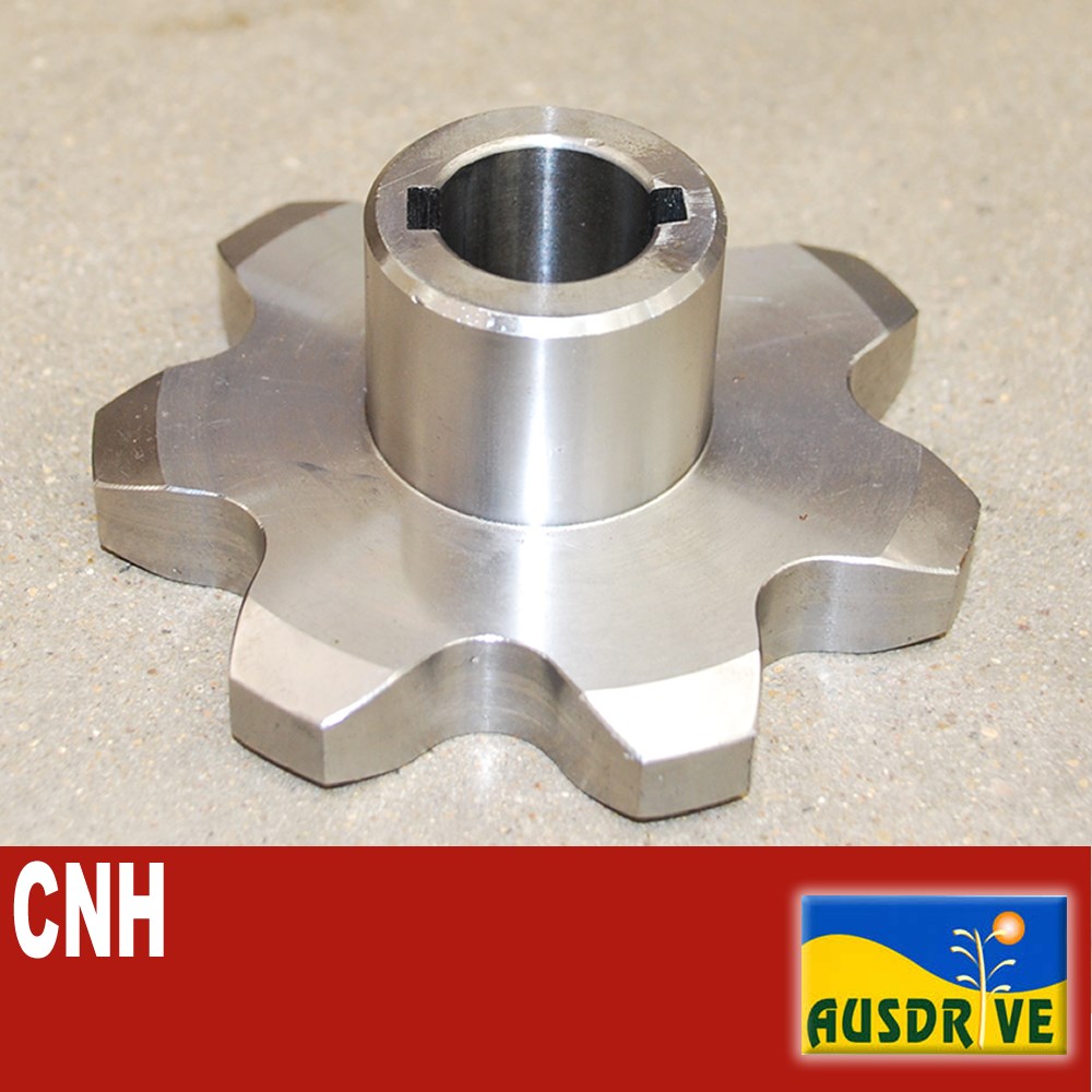 CASE IH ELEVATOR UPPER SPRKT CA550 X 7T X 1" BORE 1/4" KEY 168683C1 ...